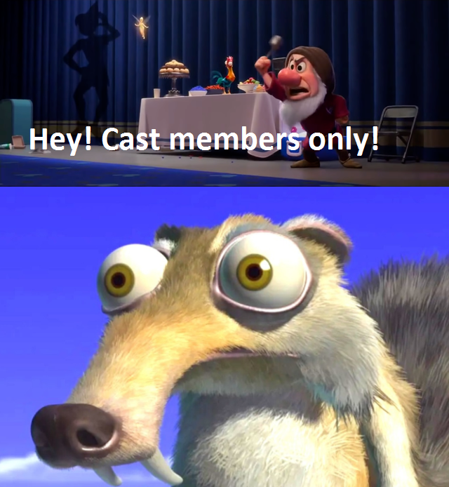 Grumpy Yells at Scrat by jacobstout on DeviantArt