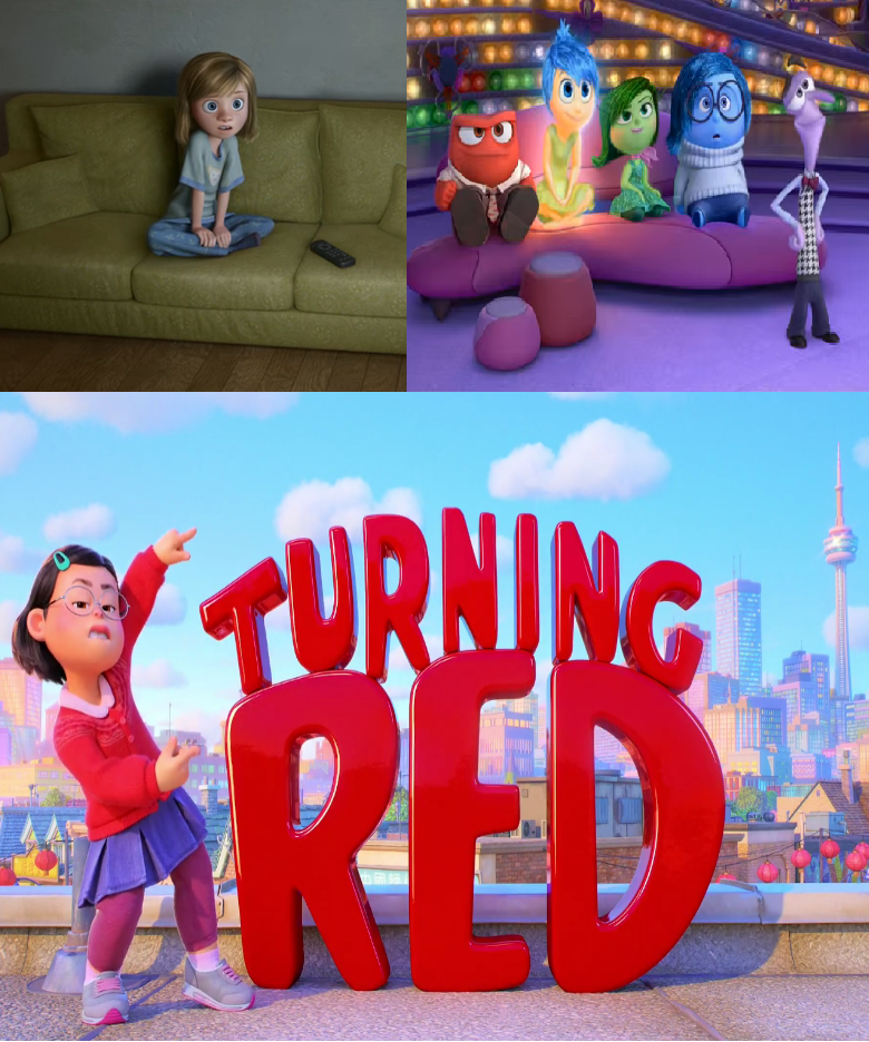 Riley and Emotions Watch Turning Red by jacobstout on DeviantArt