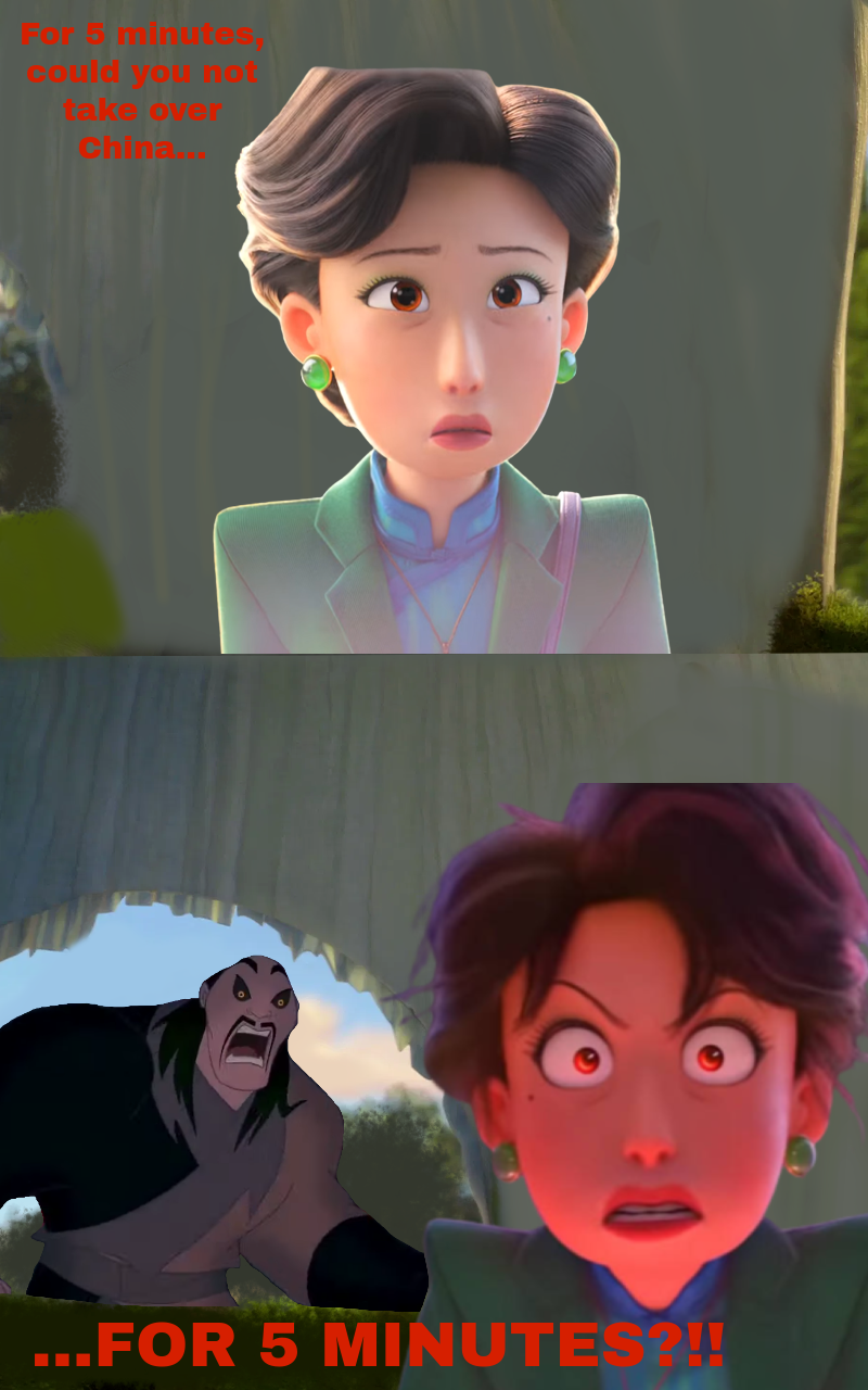 Ming Lee Tells Off Shan Yu for 5 Minutes by jacobstout on DeviantArt