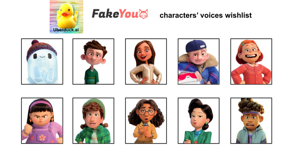 My Uberduck and FakeYou Wishlist (My Version) by jacobstout on DeviantArt