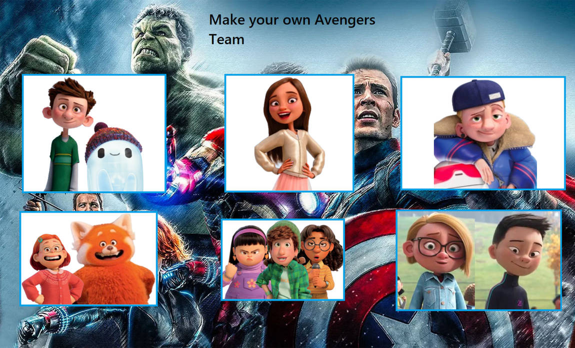 My Own Avengers Team by jacobstout on DeviantArt