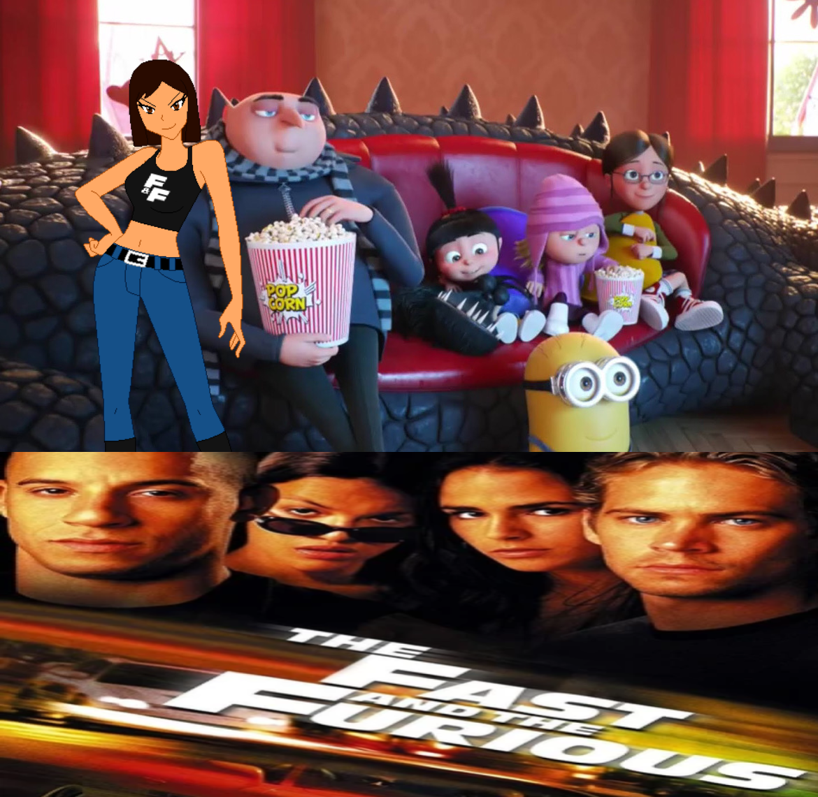 Flora and Team Gru Watch The Fast and the Furious by jacobstout on ...