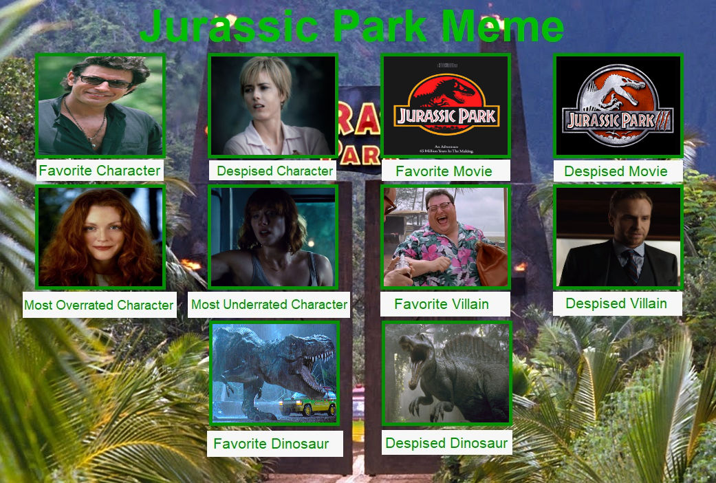 My Jurassic Park Controversy Meme by jacobstout on DeviantArt
