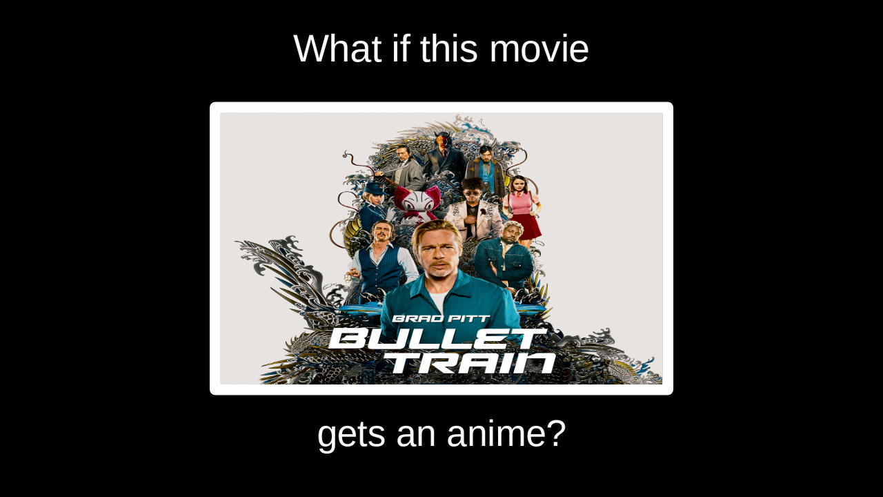 What if Bullet Train Gets an Anime? by jacobstout on DeviantArt