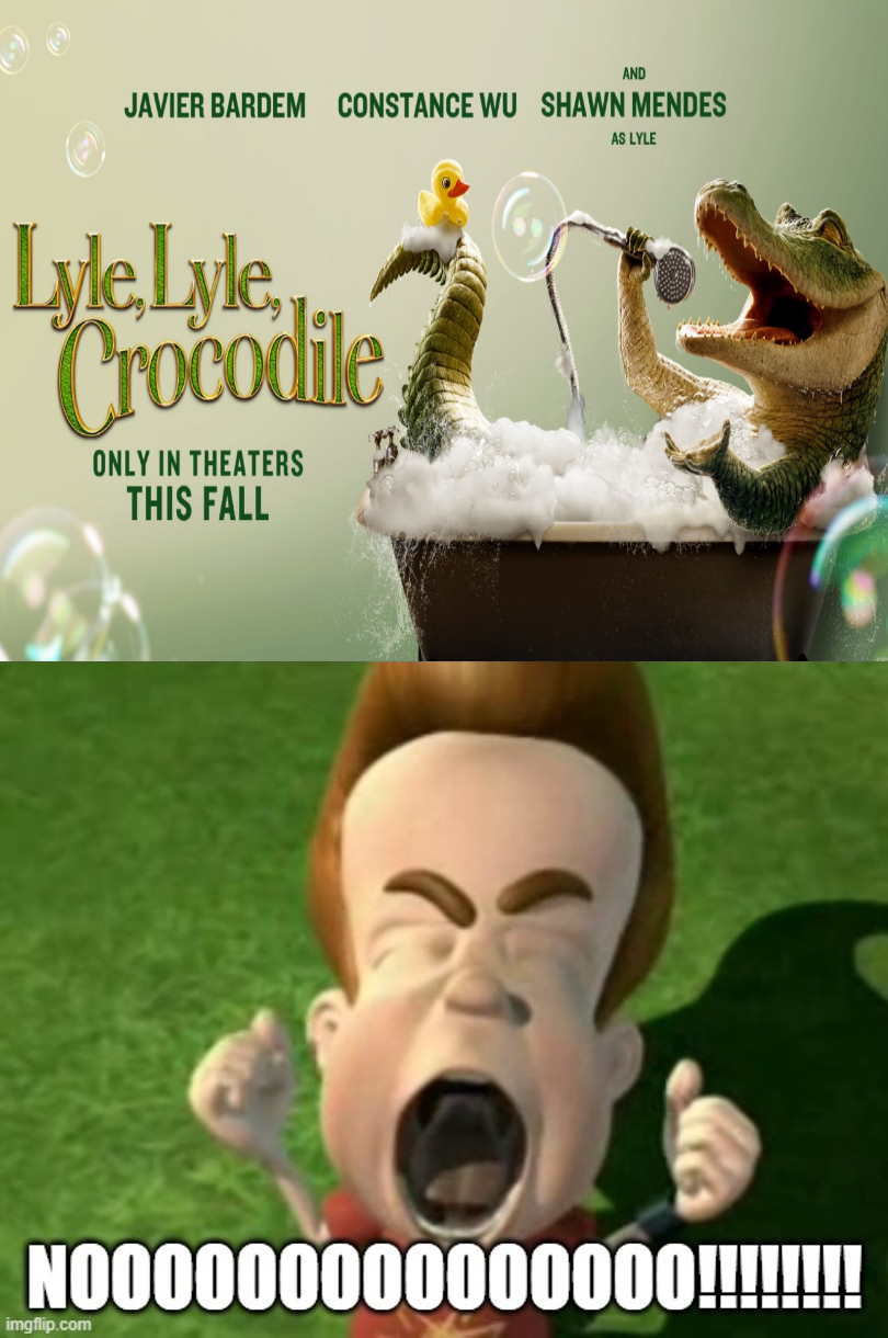 Jimmy Neutron Screams No at Lyle, Lyle, Crocodile by jacobstout on ...