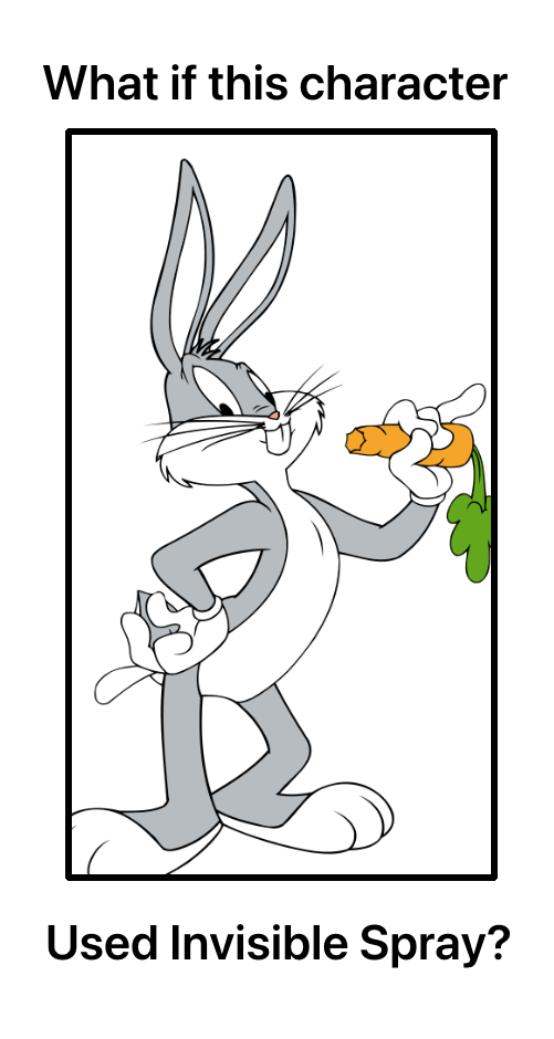 What if this character Used Invisible Spray? by Darth19 on DeviantArt