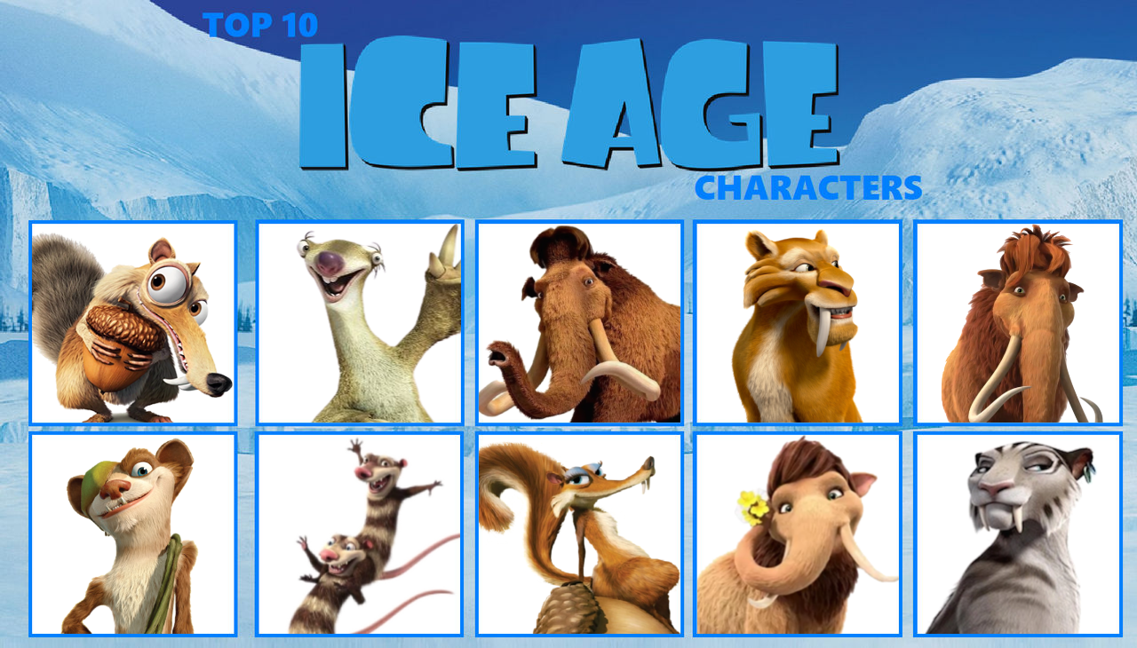 What Animals Are The Main Characters In Ice Age At Thomas Castro Blog What Animals Are The Main Characters In Ice Age At Thomas Castro Blog