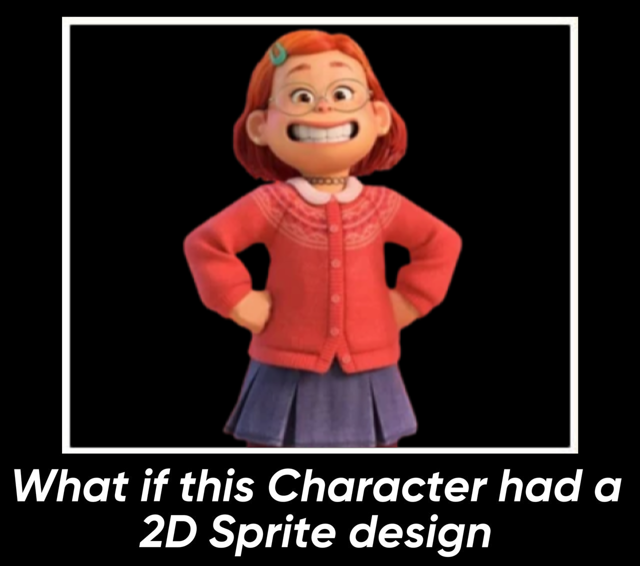 What if Mei Lee had a 2D Sprite Design? by jacobstout on DeviantArt