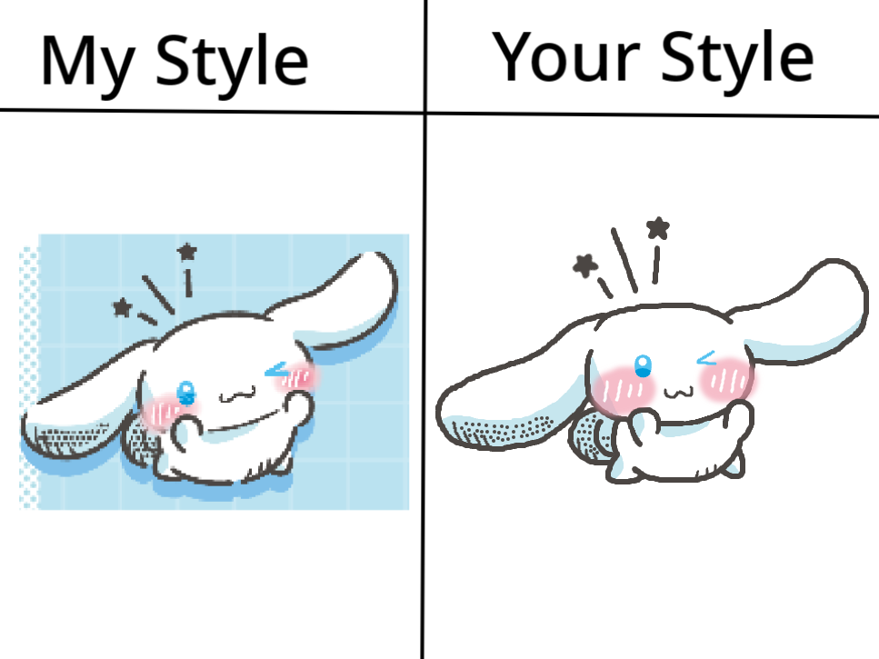 Cinnamoroll in my style by jacobstout on DeviantArt
