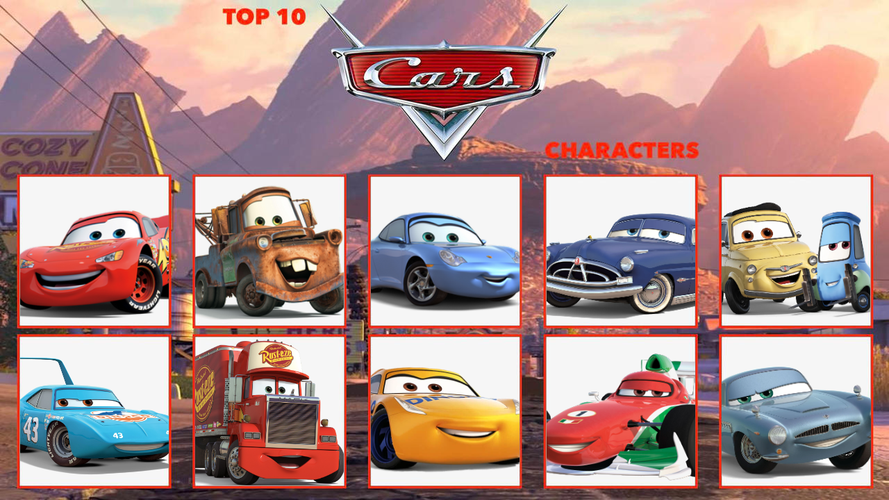 Disney Cars Characters