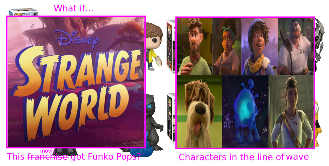 What if Strange World Got Funko Pops? by jacobstout on DeviantArt