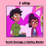I Ship Scott Denoga x Hailey Banks by jacobstout on DeviantArt