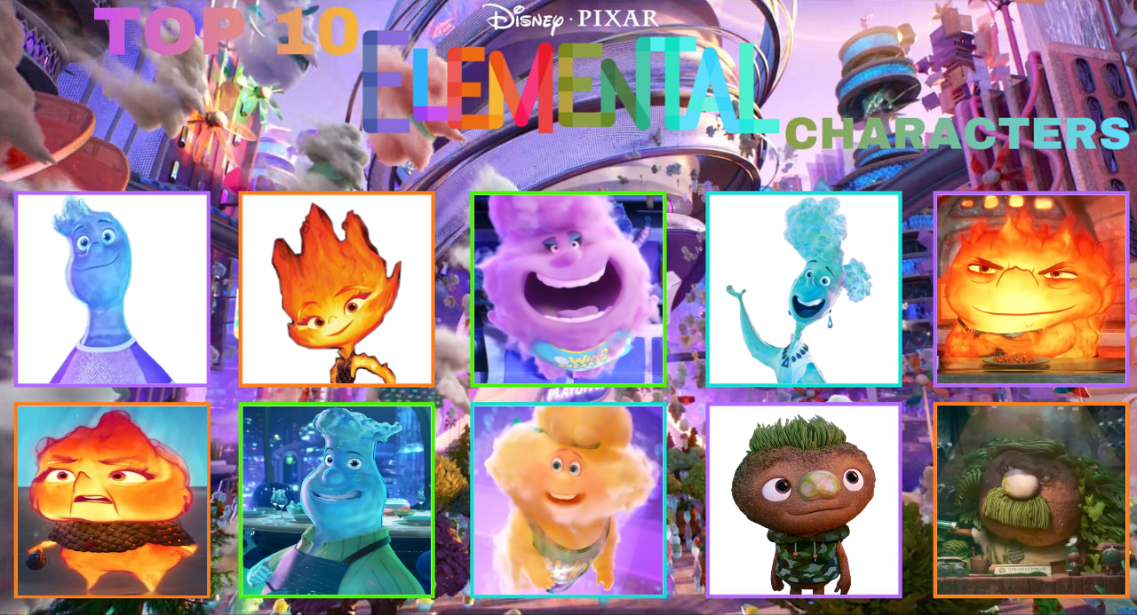 My Top 10 Elemental Characters by jacobstout on DeviantArt