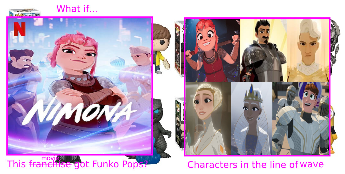 What if Nimona Got Funko Pops? by jacobstout on DeviantArt