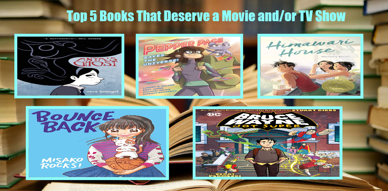My Top 5 Books that Deserve a Movie/TV Show by jacobstout on DeviantArt