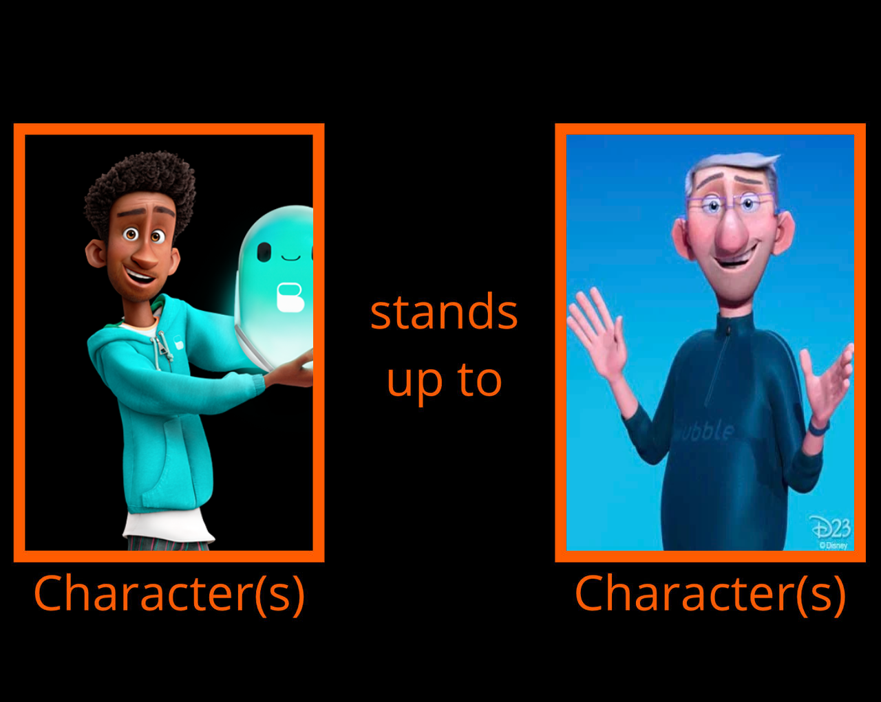 Hubble Movie Character In A