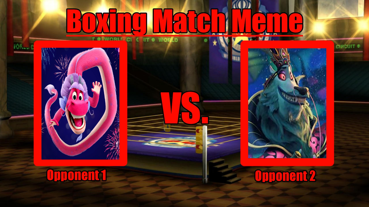 Boxing Match: Long vs. The Dragon King by jacobstout on DeviantArt