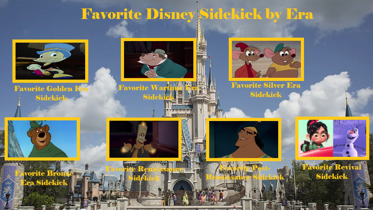 Favorite Disney Sidekick by Era (My Version) by jacobstout on DeviantArt