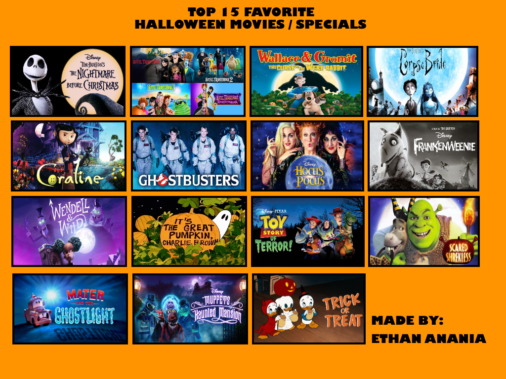 My Top 15 Favorite Halloween Movies and Specials by jacobstout on ...