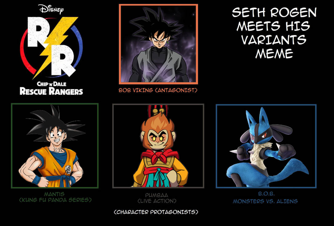Sean Schemmel Meets His Variants by jacobstout on DeviantArt