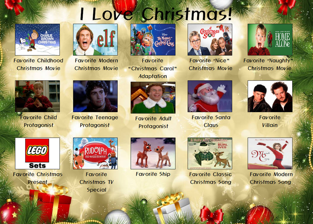 I Love Christmas! (My Version) by jacobstout on DeviantArt