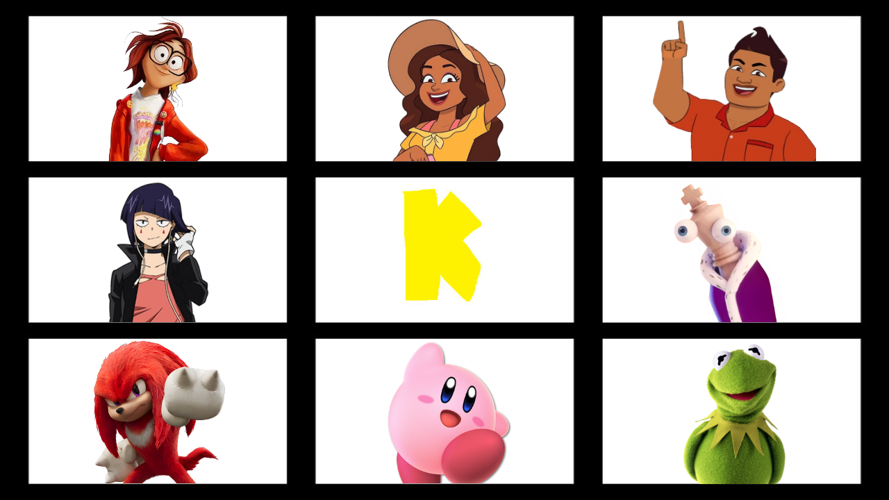 My Favorite Letter K Characters by jacobstout on DeviantArt