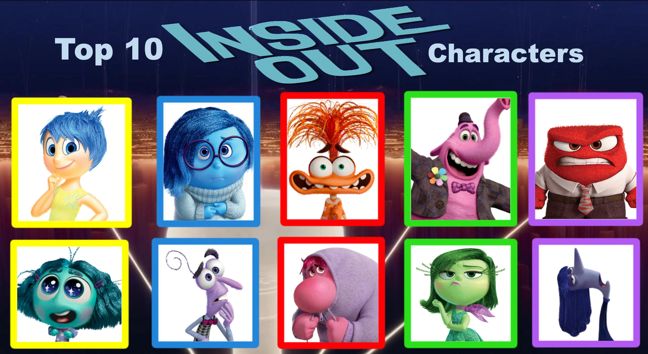 My Top 10 Inside Out Characters by jacobstout on DeviantArt