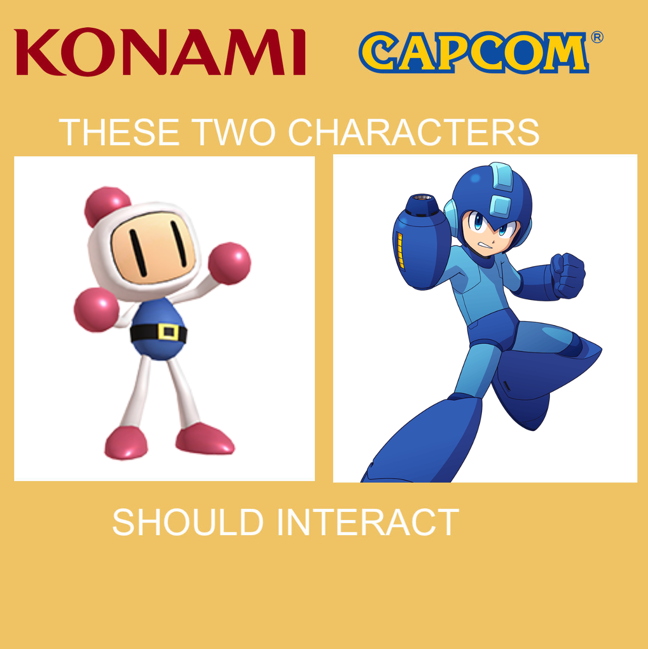 Bomberman and Mega Man Should Interact by jacobstout on DeviantArt