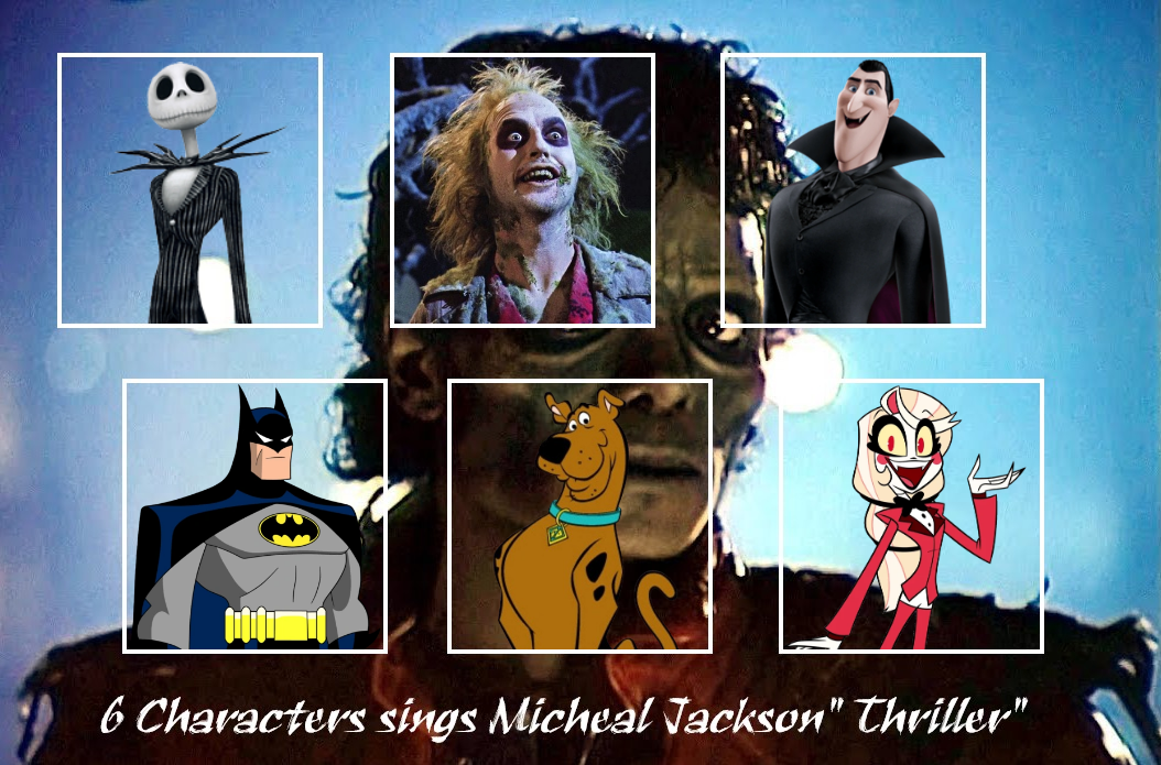 6 Characters Sing Thriller (My Version) by jacobstout on DeviantArt