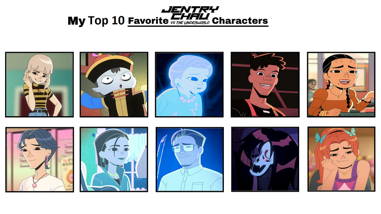 My Top 10 Favorite JCvsTUW Characters by jacobstout on DeviantArt