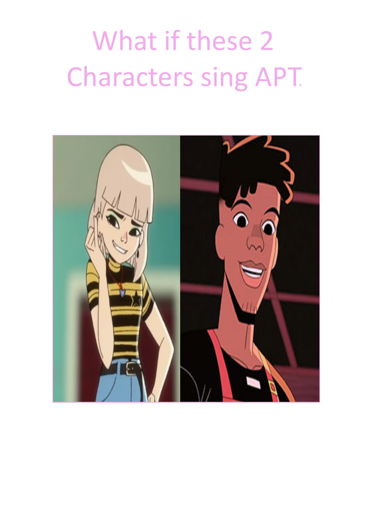 What if Jentry Chau and Michael Ole Sing APT.? by jacobstout on DeviantArt