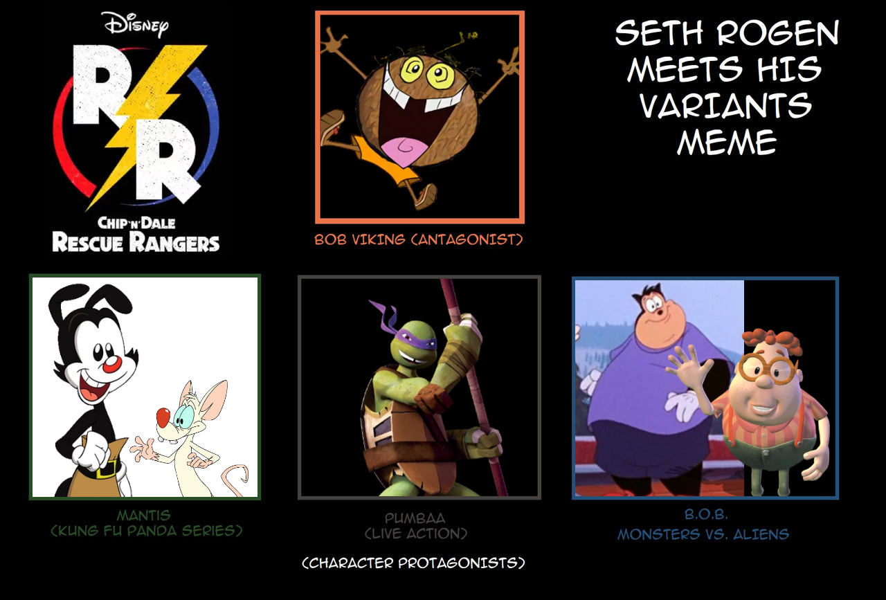 Rob Paulsen Meets His Variants (My Version) by jacobstout on DeviantArt