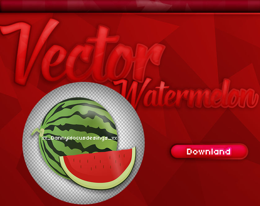 +Vector watermelon by Dannyifocusdesings on DeviantArt