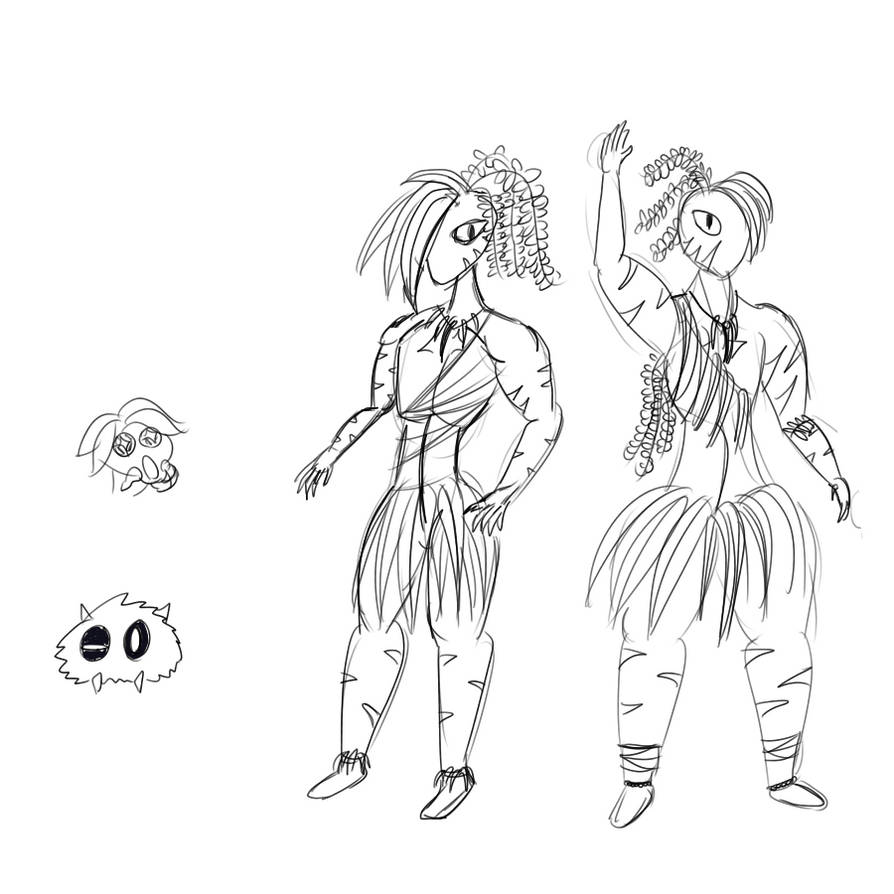 Floran People by FrecciaVerde98 on DeviantArt