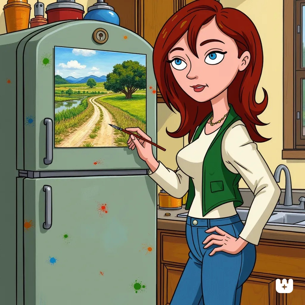 Alice Tompkins (The Critic) by JohnnyLurg on DeviantArt