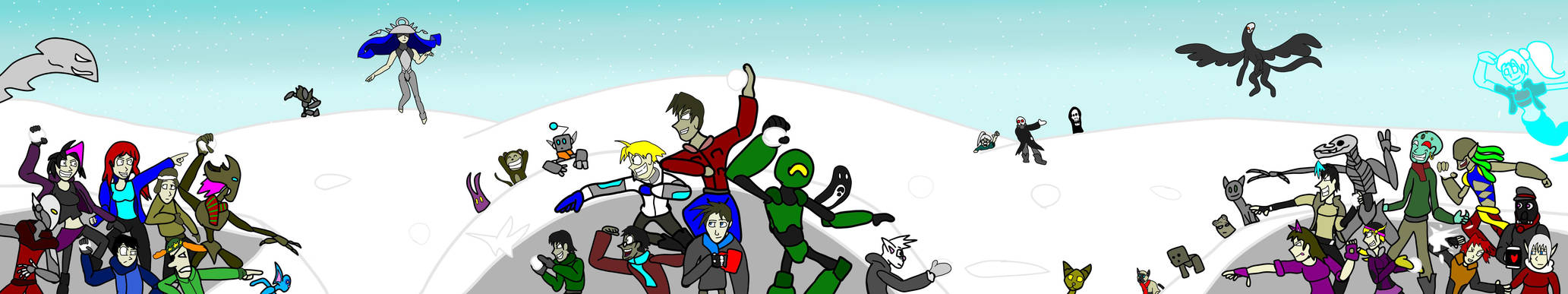 The Great Snowball War of 2018 by MethusulaComics on DeviantArt