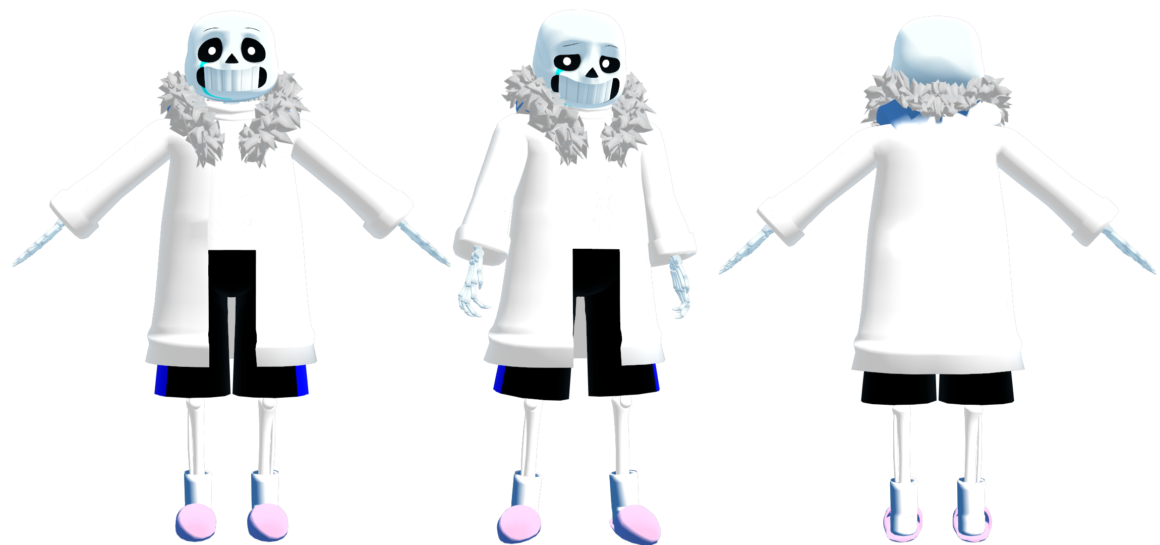 MMD Alpha Sans (DL) by TonicTheFox on DeviantArt