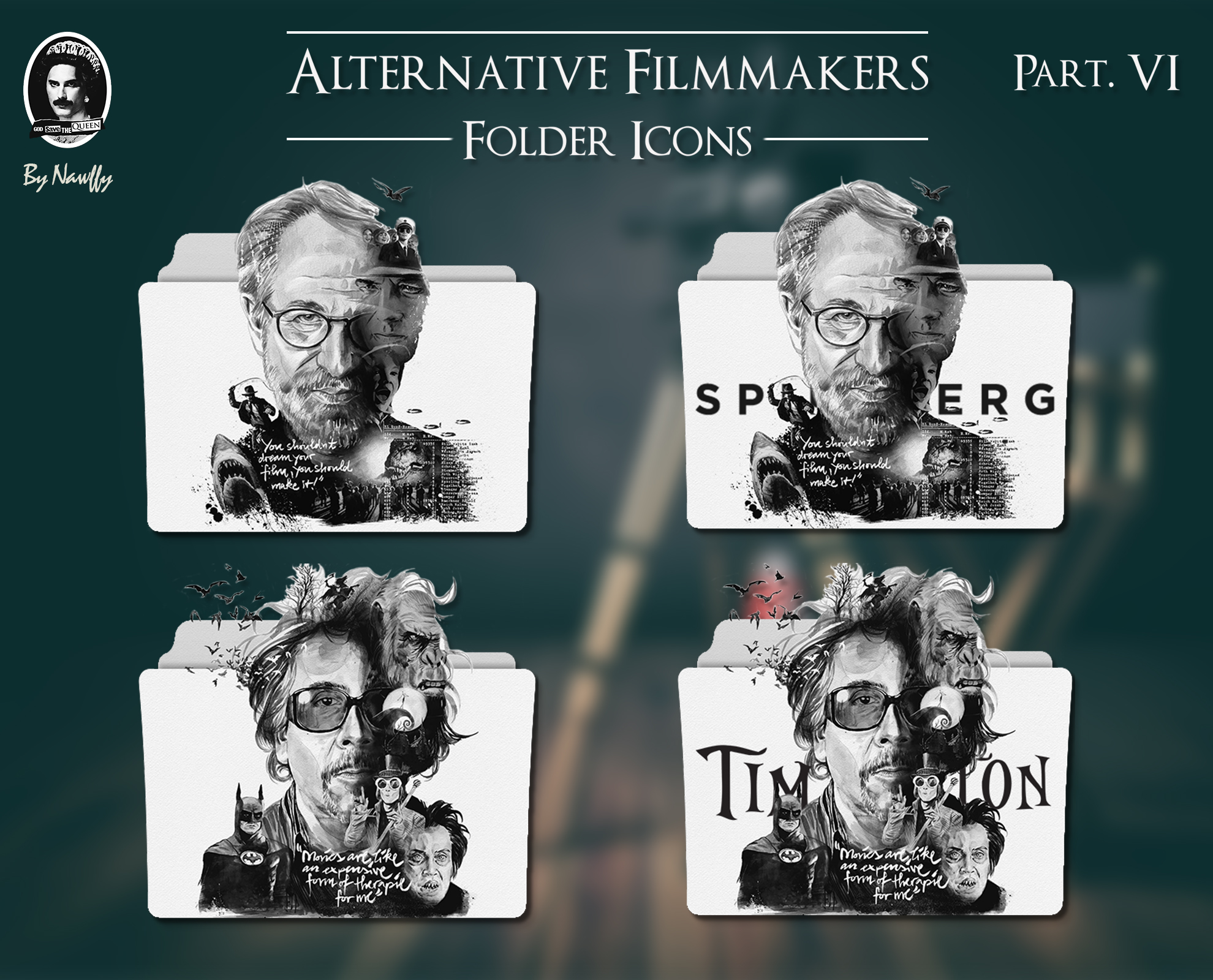 Alternative Filmmakers Folder Icons Part.6 by Nawffy10 on DeviantArt
