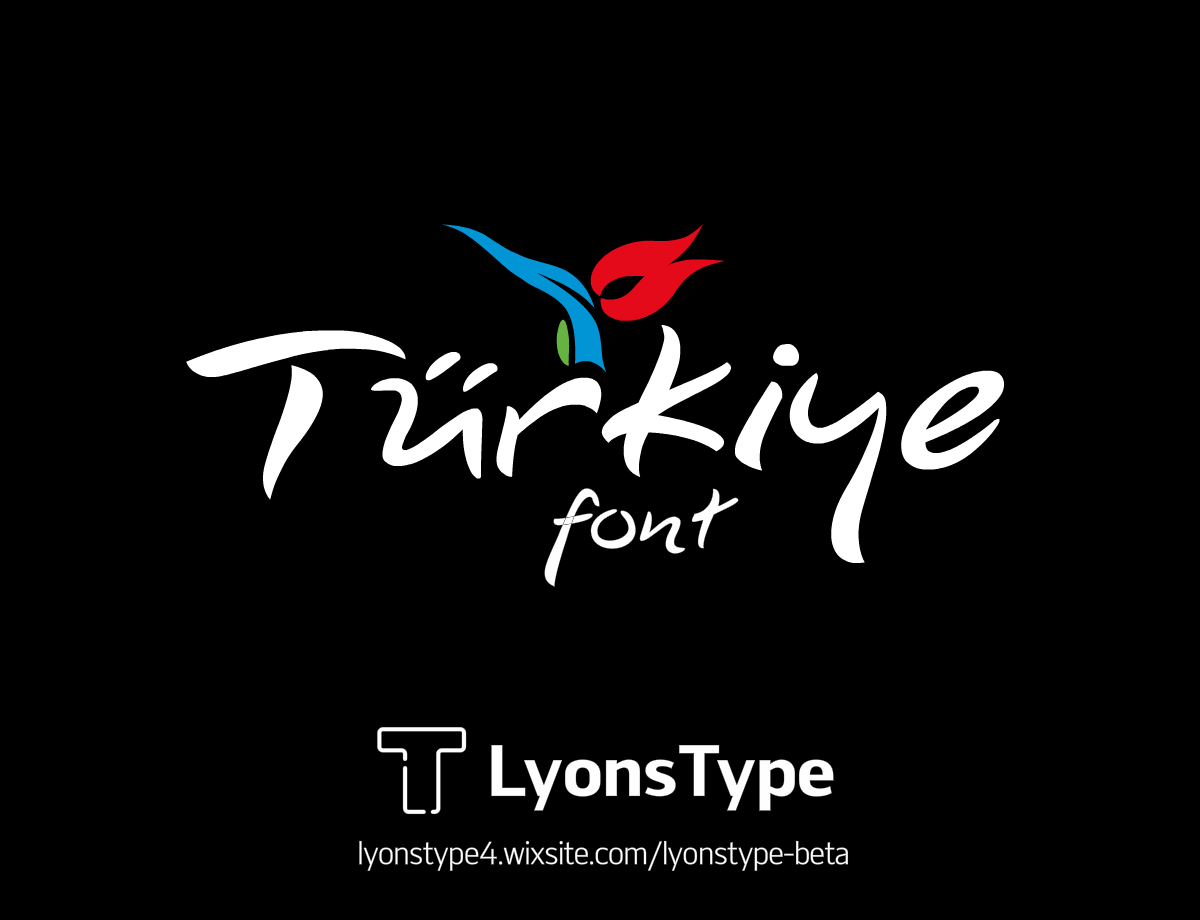 Turkiye Font by lyonstype on DeviantArt