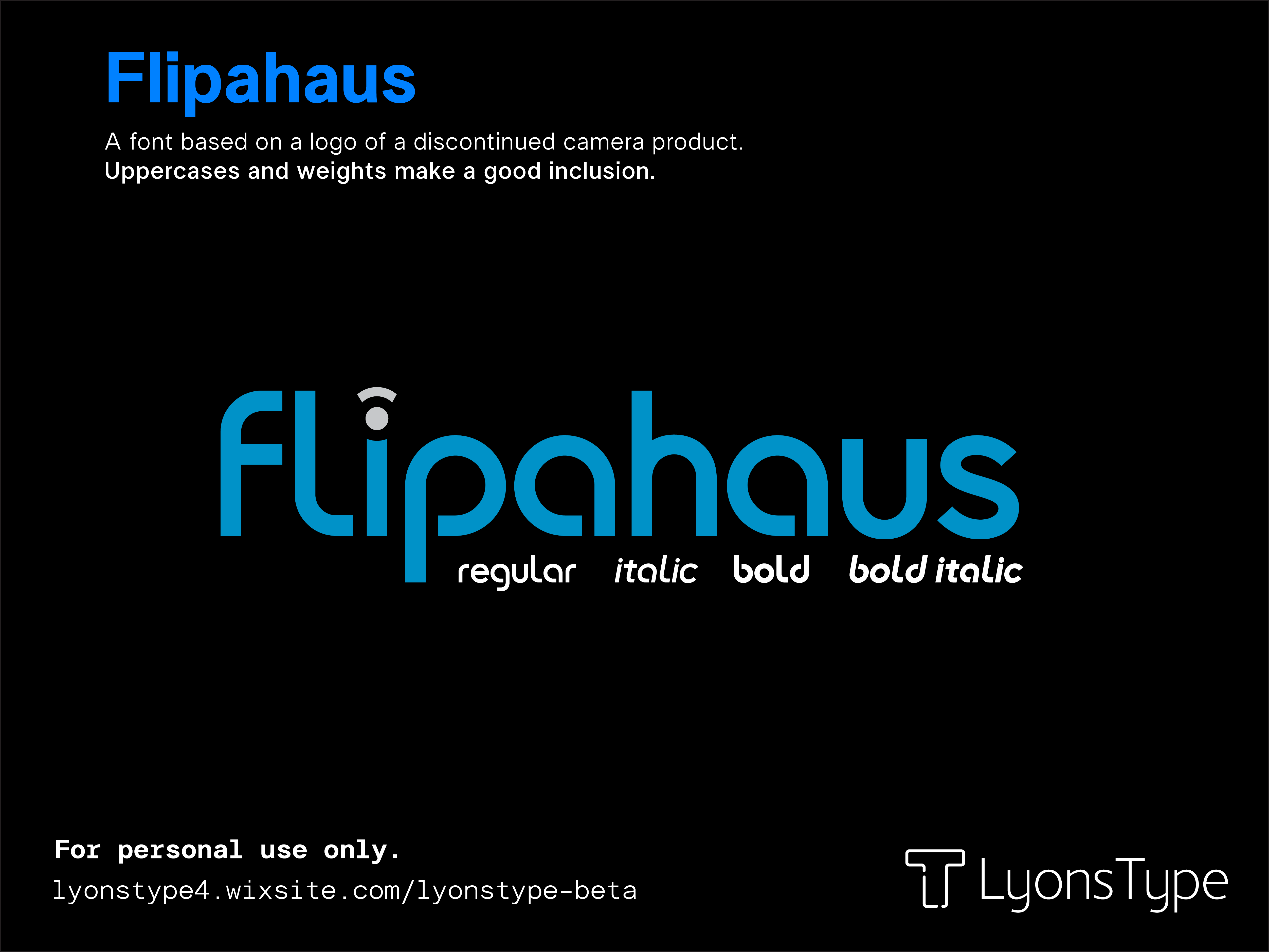 Flipahaus by lyonstype on DeviantArt