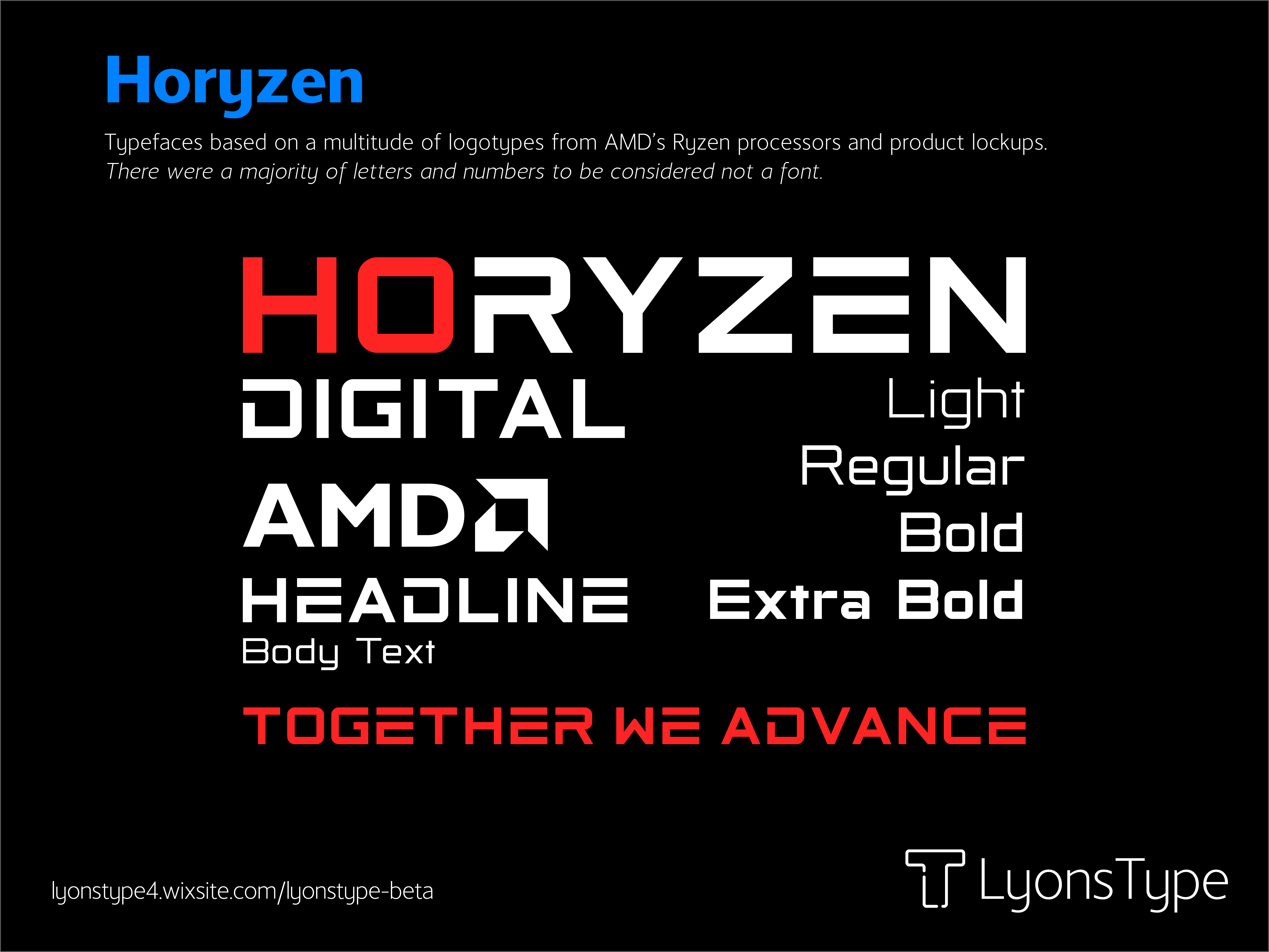 Horyzen by lyonstype on DeviantArt