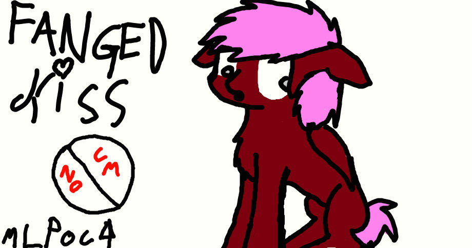 MLP OC 04: Fanged Kiss by BloodTheShinyAbsol on DeviantArt