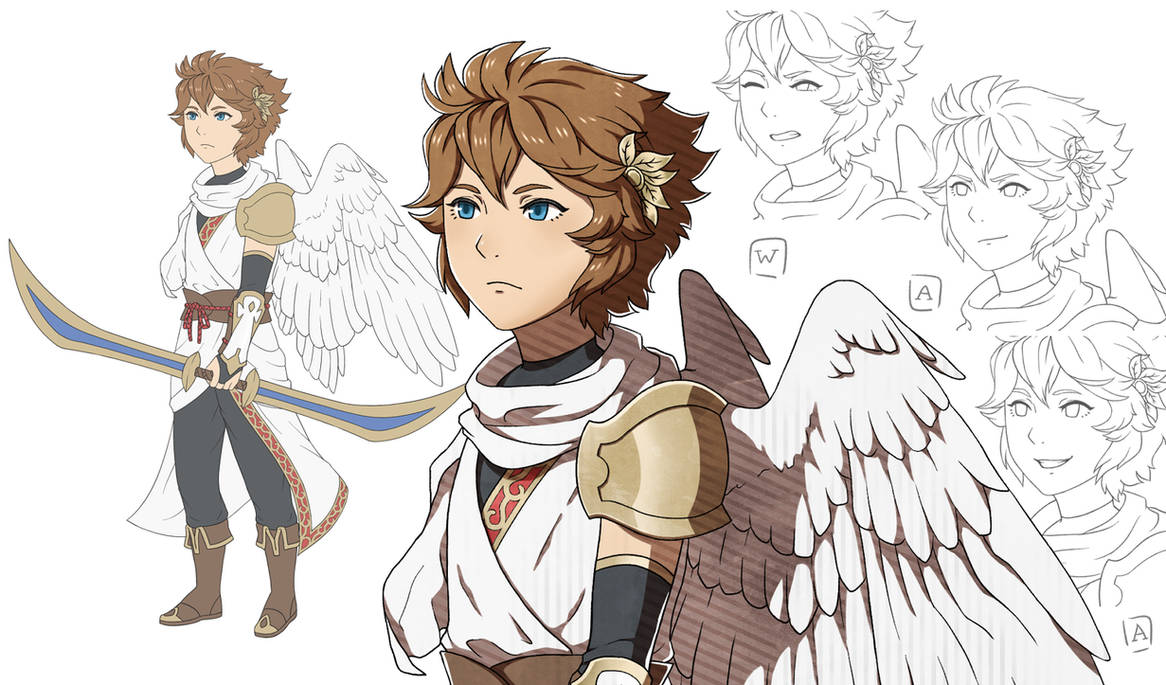 Fire Emblem Fates - Pit (concept sheet) by theunspokenprophet on DeviantArt