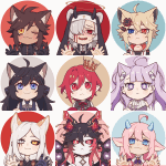 [C] YCH Animation Animal pose set 4 by Kur0-sakura on DeviantArt