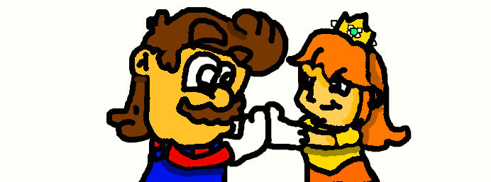 Mario nd Daisy by Mariotoadstool1987 on DeviantArt