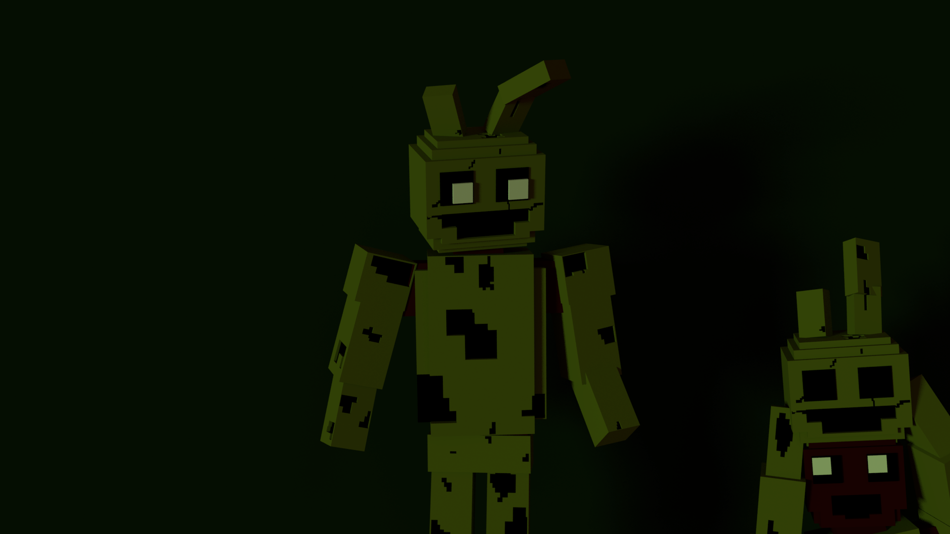 8-Bit Springtrap Download [Blender] by Thudner on DeviantArt