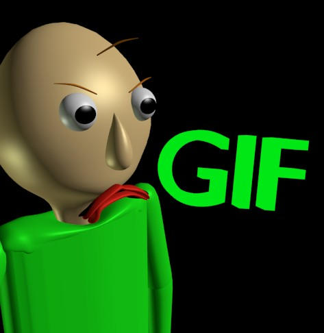 Angry Baldi GIF by Thudner on DeviantArt