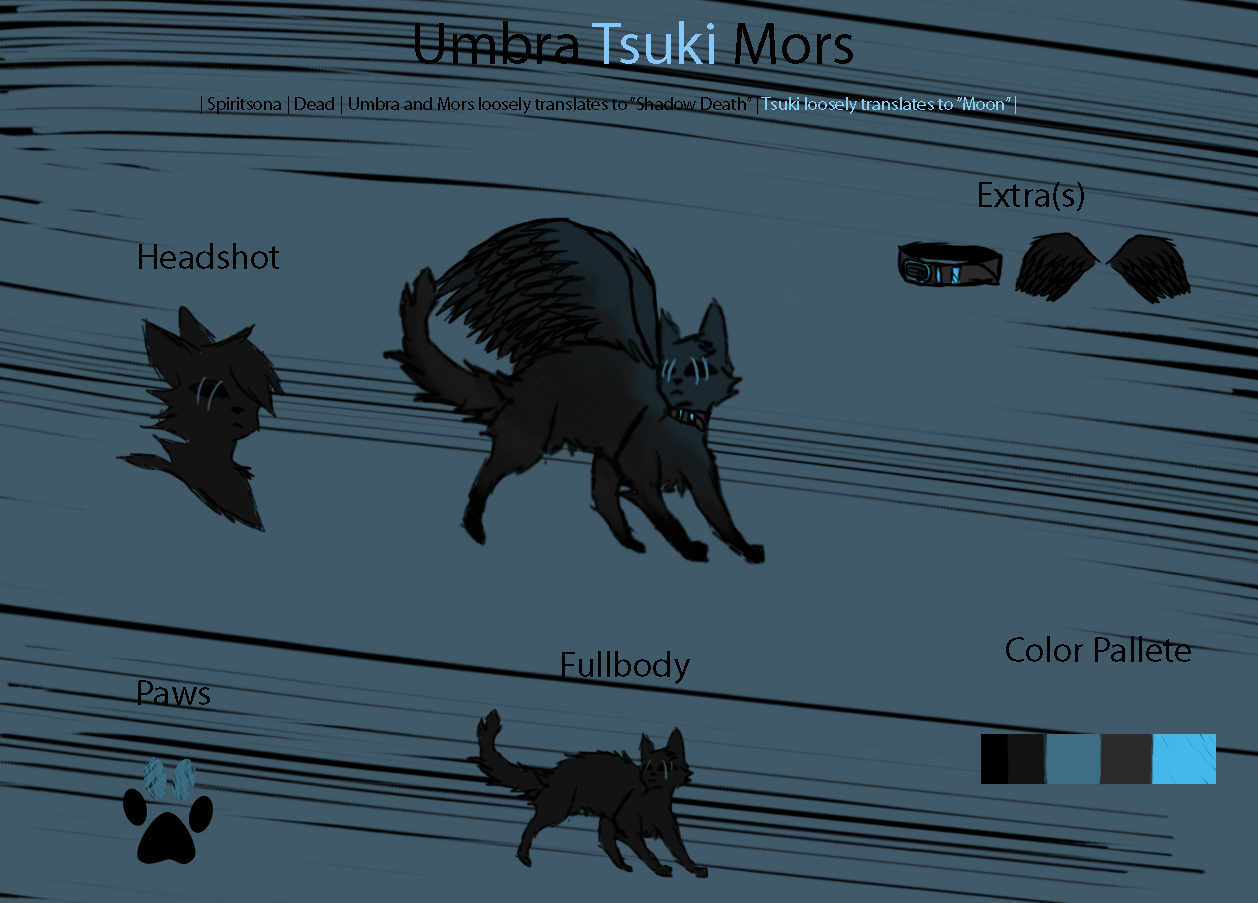 Umbra Tsuki Mors Reference Sheet by Wolfiehero on DeviantArt