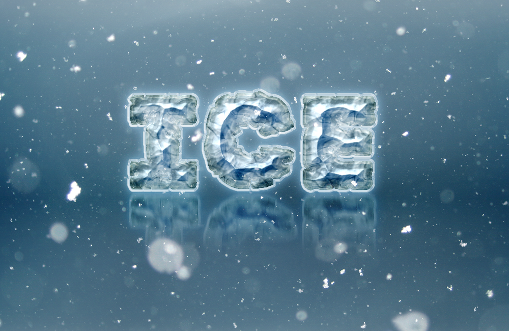 Melting Ice Font