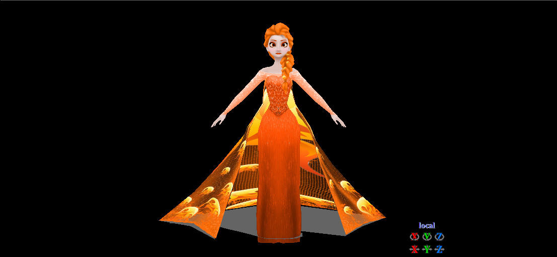 Fire Elsa by Hhieumeo on DeviantArt